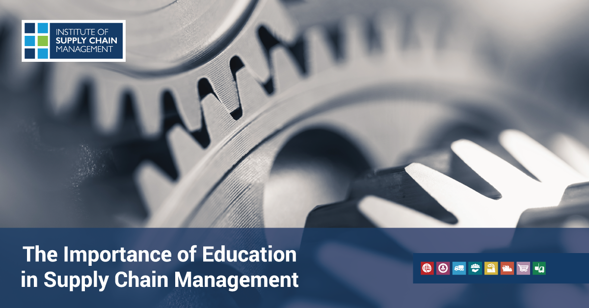 The importance of education in supply chain management